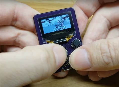 Card Sized Arduboy Mini Game Console Fully Functions With 300 Games
