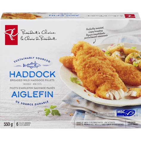 Presidents Choice Breaded Haddock Fillets 550 G Is Not Halal