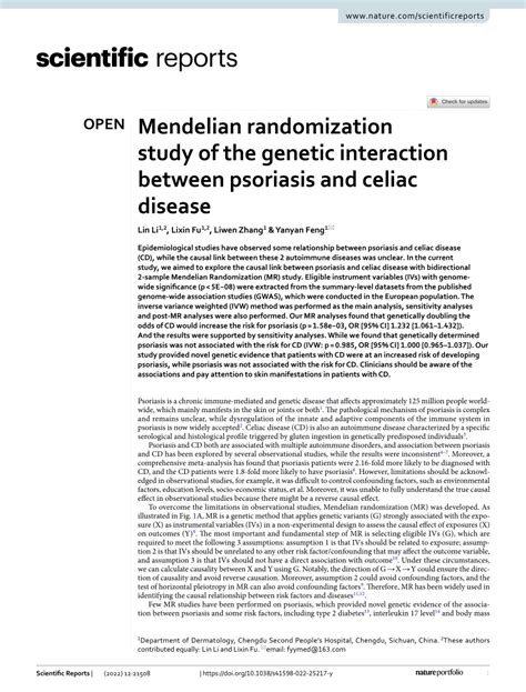 Pdf Mendelian Randomization Study Of The Genetic Interaction Between