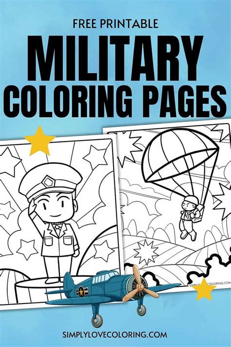 Military Coloring Pages Free Printables
