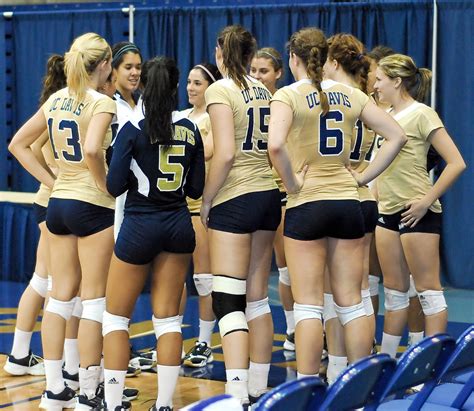 Uc Davis Womens Volleyball Don Eng Flickr
