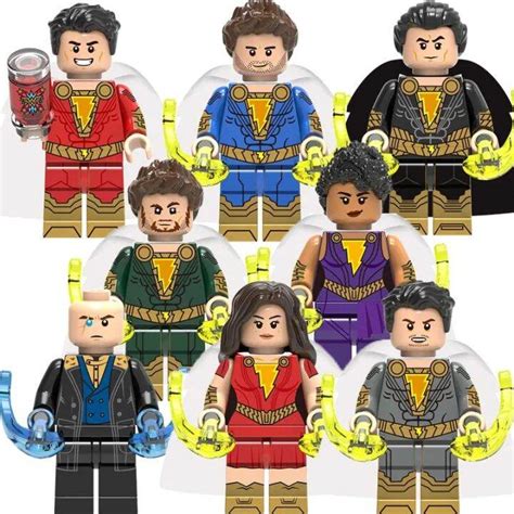 Mary Darla Choi Dudley Shazam Black Adam Super Heroes Mini Action