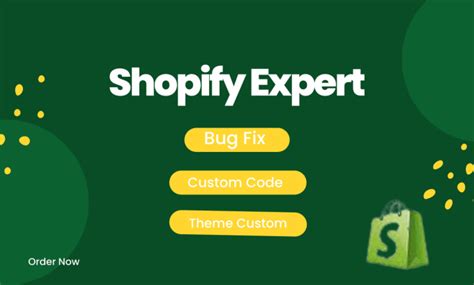 Shopify Bug Fix Edit Html Code And Theme Customization By