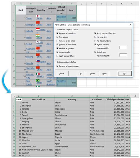 Tip Quickly Clean Up Your Data In Excel ASAP Utilities Blog