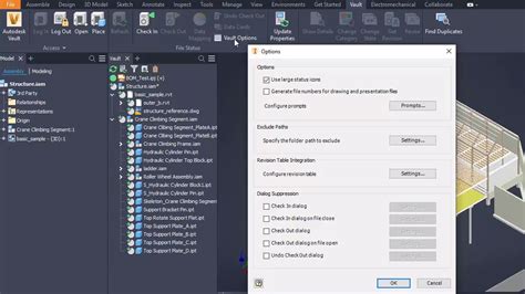 Exclude Path Inventor Vault Add In