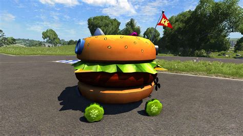 Spongebob Burger Car In Real Life