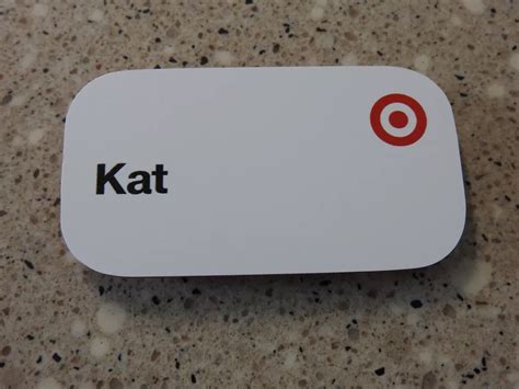 Target Name Tag