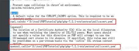 Esaywechat 下单接口 报错 （消息curl错误60ssl证书问题无法获得本地颁发者证书）easywechat Curl