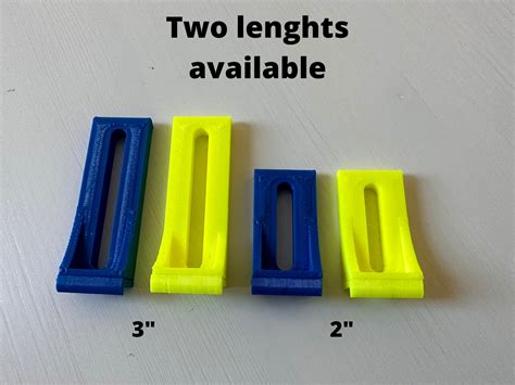 Cnc Toe Clamps Low Profile 3d Printed Cnc Down Side Pressure Etsy