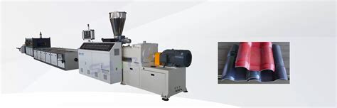 고품질 1050mm Pvc 수지 루핑 시트 플라스틱 압출 Sharc