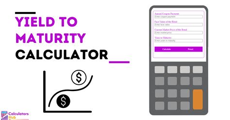 Yield To Maturity Calculator Online
