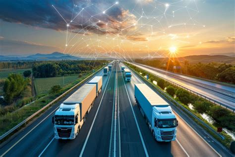 Visualizing Smart Fleet Management Connected Trucks On Digital Network For Efficient Operations