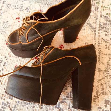 70s Platform Shoes Etsy