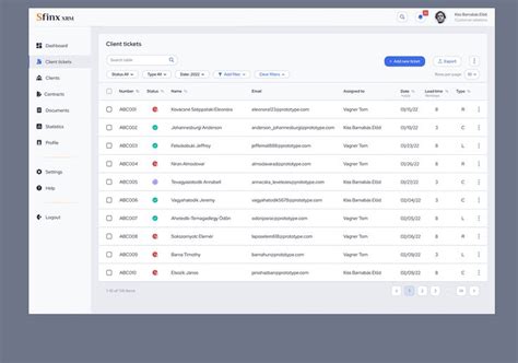Product List Table Page Ui Puzzler Saas Software Ui Design