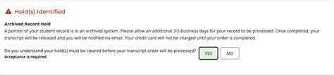 Ordering An Official Transcript It Support It Service Desk