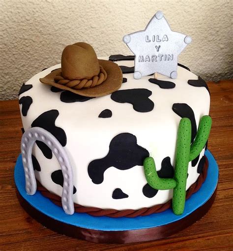 Cowgirl Hat And Lasso Wedding Shower Cake