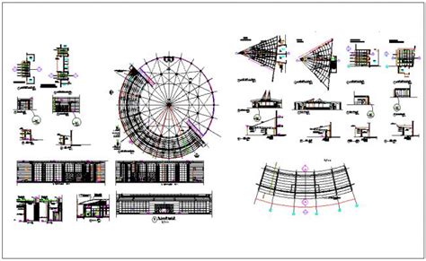 Building Elevation Section View Dwg File Building Elevation Elevation Building