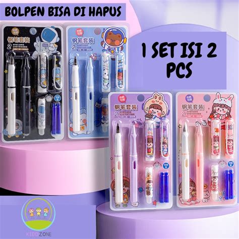 Jual Bolpen Pulpen Bolpoint Pena Gel Bisa Di Hapus Erasable Pen St0022
