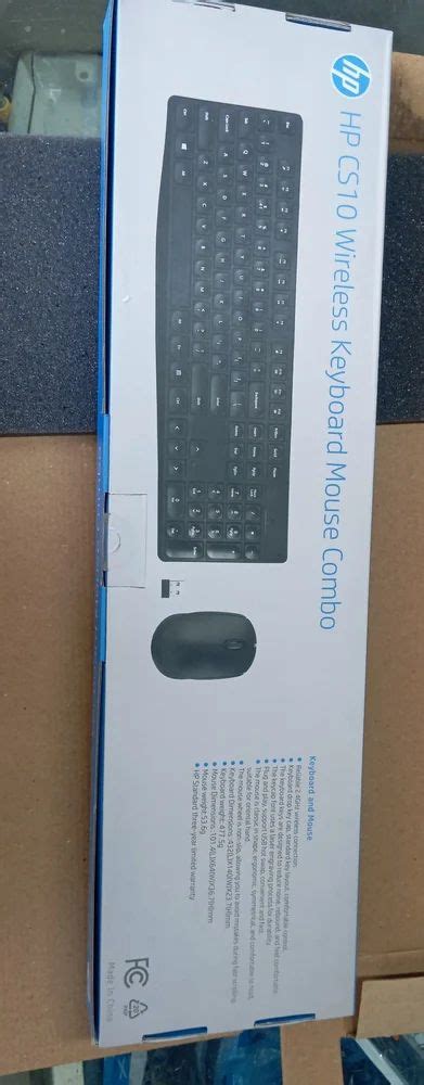 Hp Cs10 Wireless Keyboard Mouse Combo At ₹ 1045 Piece In Hyderabad Id 2854041560430