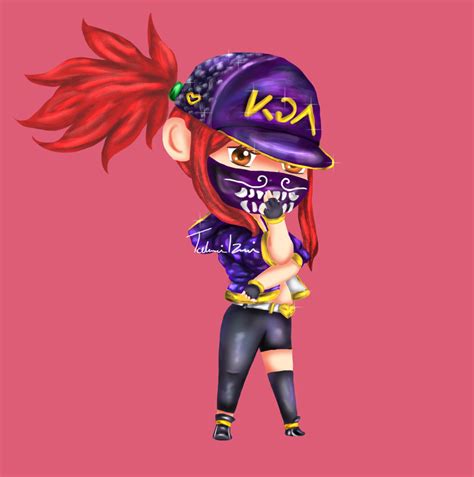 Chibi Kda Akali By Takaraiizumi23 On Deviantart