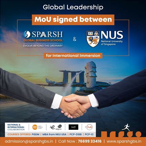 Anju Pawaria On Linkedin Mou Nus Milestoneachievement Pgdm Exposure Management Education