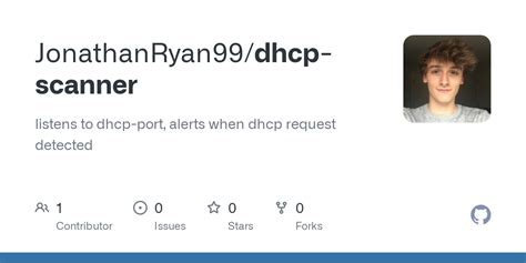 GitHub JonathanRyan Dhcp Scanner Listens To Dhcp Port Alerts When Dhcp Request Detected