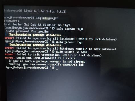 Updated My System And Now It Gives Me A Black Screen With A Blinking Underscore Cursor Page