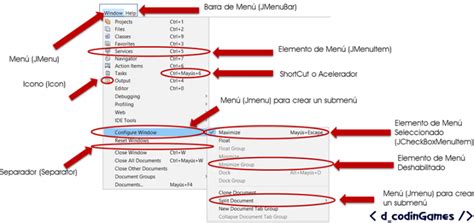 Cómo Crear Un Menú En Java Swing Con Netbeans Dcodingames