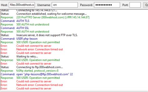 Solved Can T Connect To FTP Experts Exchange