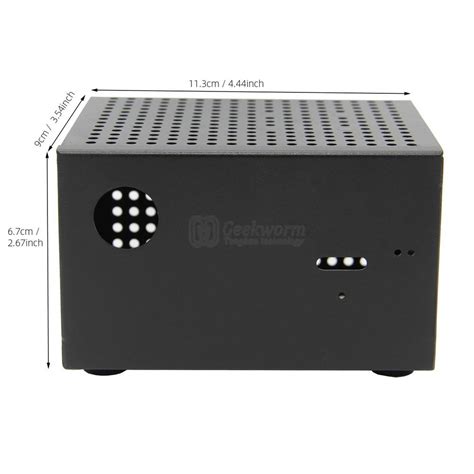 Metal Case For SATA Board And Raspberry Pi RaspberryPi Dk