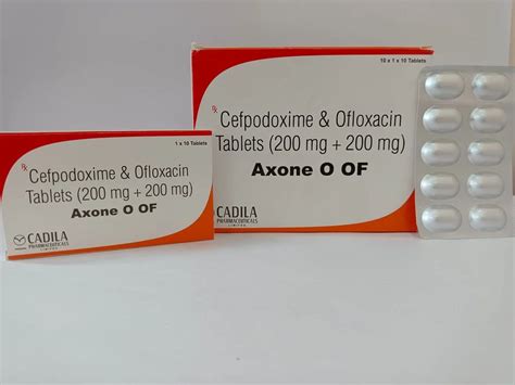 Axone O Of Tablet At ₹ 181strip Cefpodoxime Proxetil Potassium Clavulanate Tablet In Nagpur