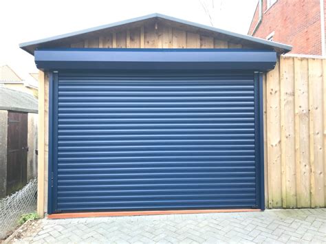 External Automated Roller Garage Door Dorset Garage Doors