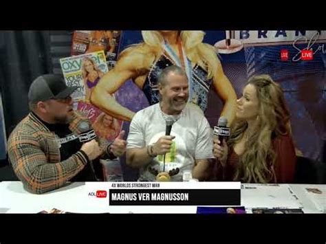 Olympia Interview W Magnus Ver Magnusson 4x Worlds Strongest Man