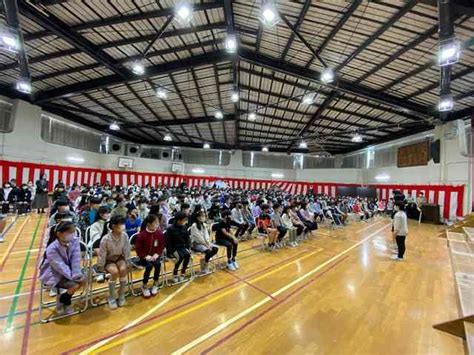 令和5年3月20日月全校朝会がんばった友だち朝会in体育館Meet 全体 日記ページ 江東区立第二辰巳小学校