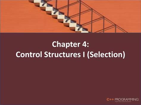 Ppt Control Structures In C Programming Understanding Selection