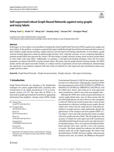 Self Supervised Robust Graph Neural Networks Against Noisy Graphs And
