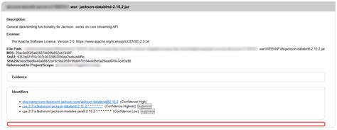 Cves Like Eg Cve 2023 35116 Not Recognized Anymore · Issue 6123 · Jeremylongdependencycheck