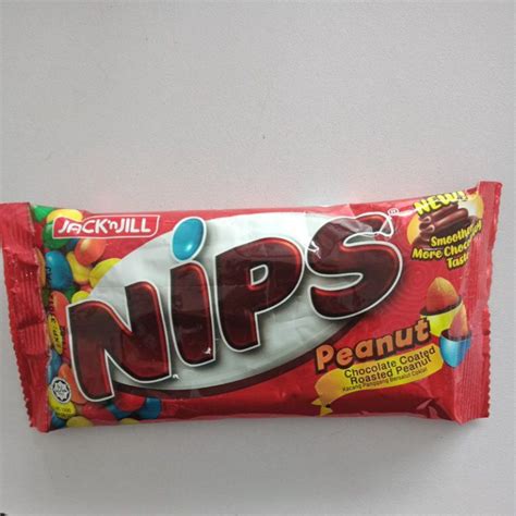 Nips Chocolate Coated Roasted Peanut 70 G Shopee Malaysia