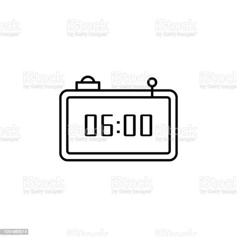 스마트 시계 타이머 아이콘입니다 모바일 개념 및 웹 응용 프로그램에 대 한 스마트 하우스 아이콘의 요소입니다 웹 및 모바일 선 스마트 시계 타이머 아이콘을 사용할 수