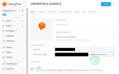 Generating Dialogflow Credentials Xappmedia