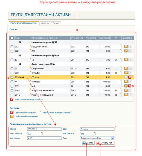 Глава 1 Групи дълготрайни активи