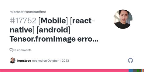 [mobile] [react native] [android] tensor fromimage error referenceerror