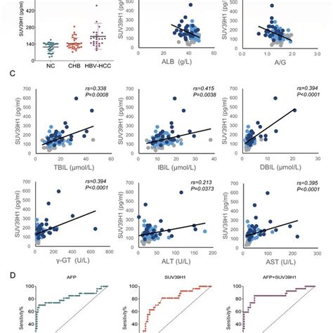 Serum Suv39h1 Expression In Chb And Hbv Hcc Patients And Its