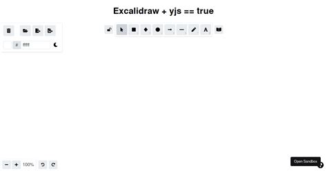 Excali Yjs Codesandbox