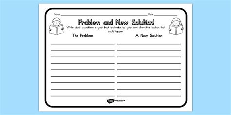 Problem And New Solution Comprehension Worksheet Australia