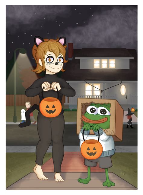 Ashbie And Apu Trick Or Treating Apu Apustaja Know Your Meme