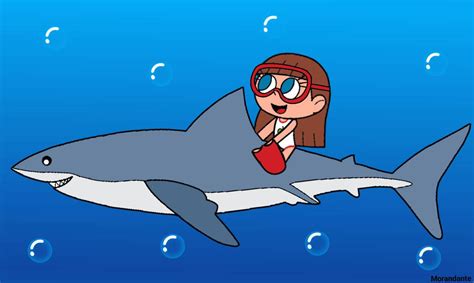 Robin And Her Friendly Shark By Morandante On Deviantart