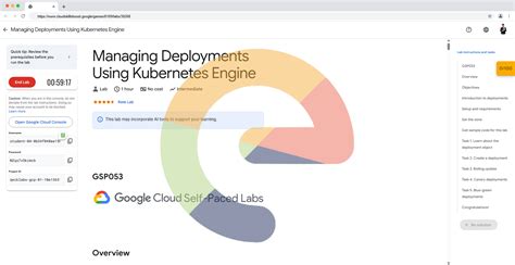 Managing Deployments Using Kubernetes Engine Gsp053