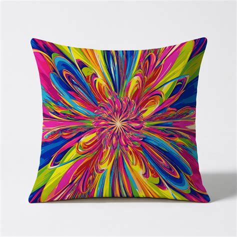 Rugolution Spectrum Swirl Indoor And Outdoor Pillow Wayfair
