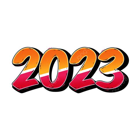 Happy New Year 2023 Golden Text Effect Abstract 2023 New Year 2023 Text Png And Vector With